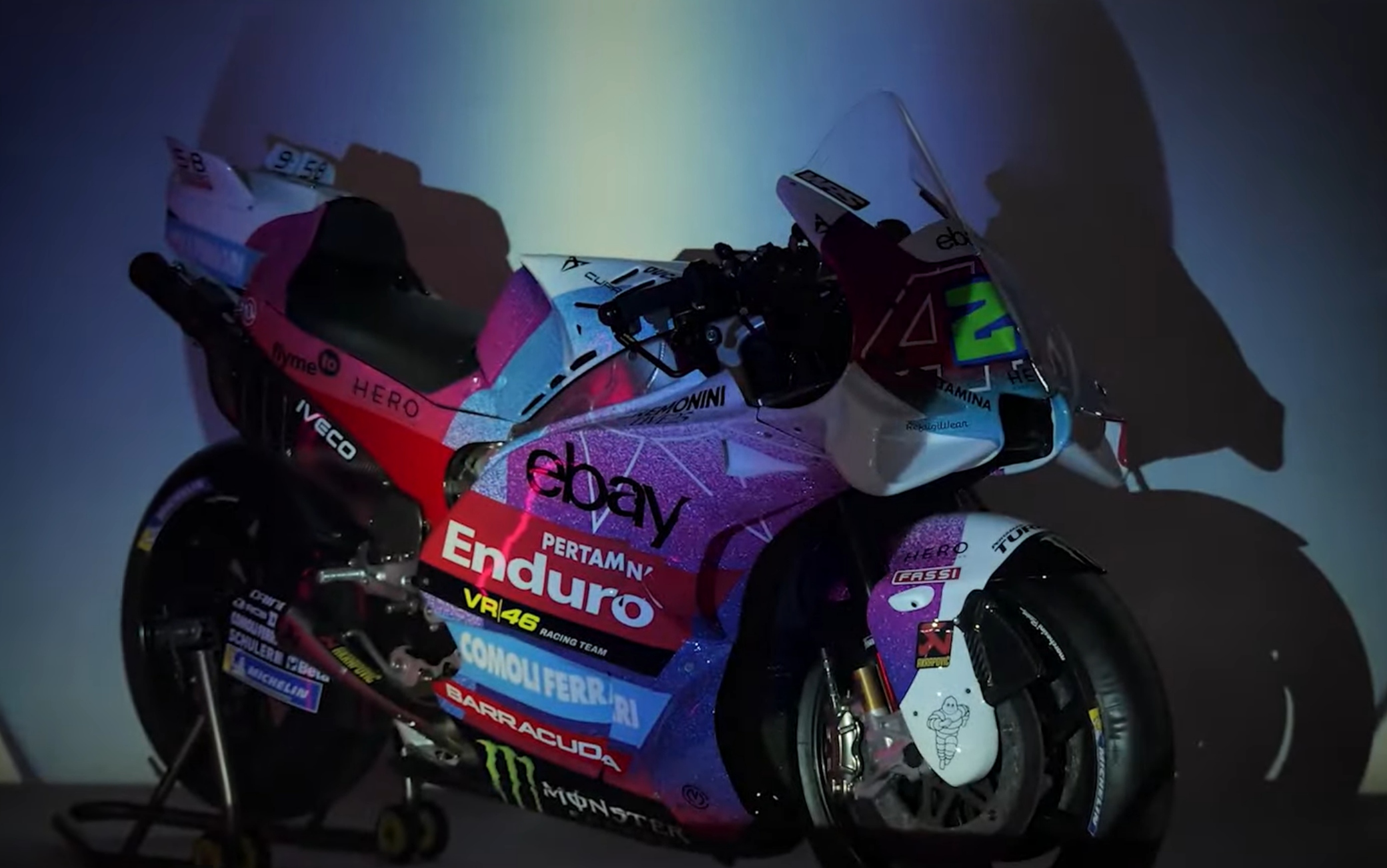MotoGp, VR46: livrea ispirata ad Alaska Baby di Cesare Cremonini al Gp ...