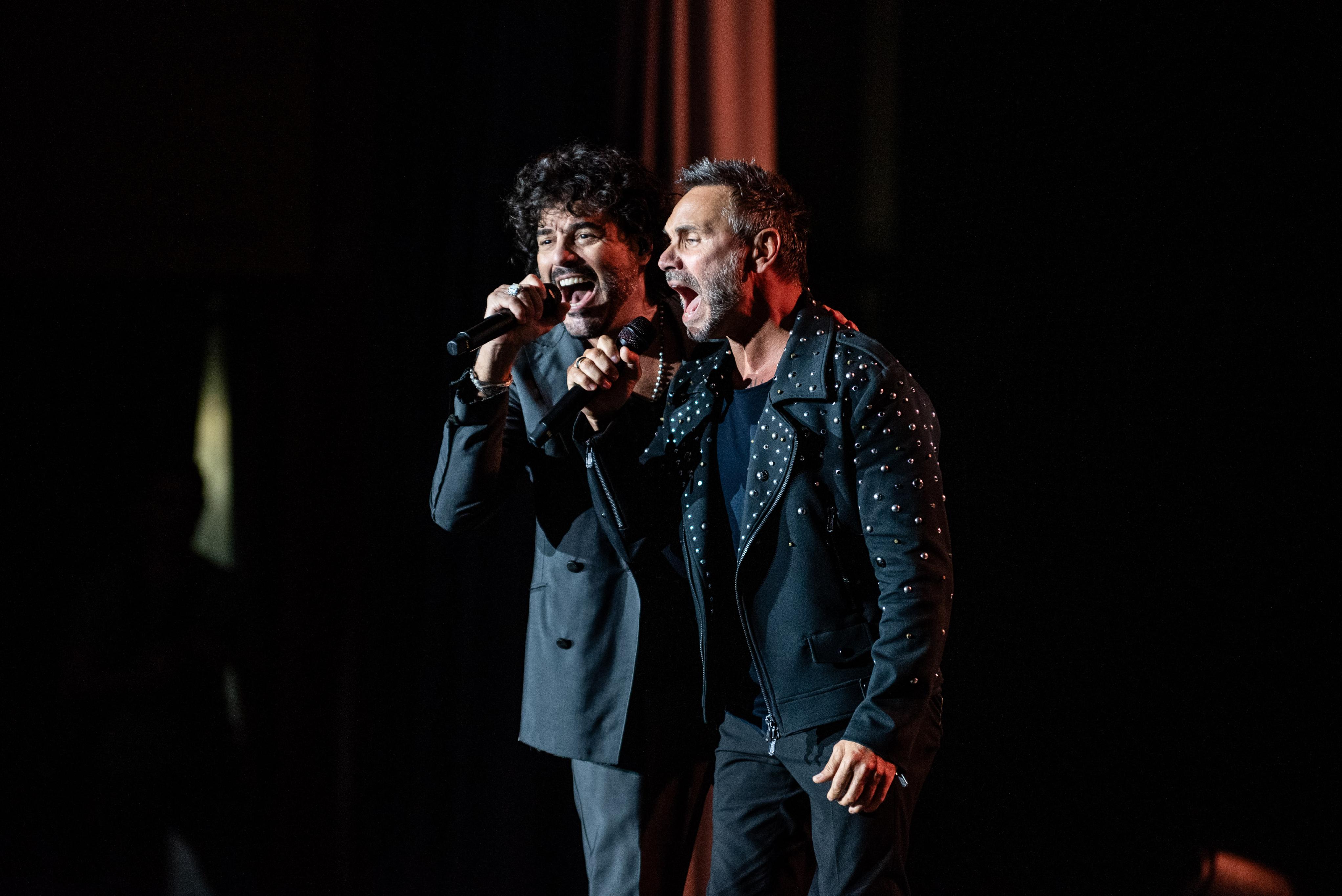 Renga e Nek insieme a Sanremo 2024 con Pazzo di te: la fotostoria dei ...