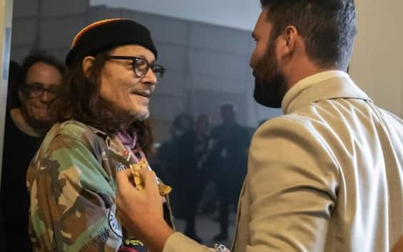 Johnny Depp negli studi di Torino per girare le riprese del film Modì I ...