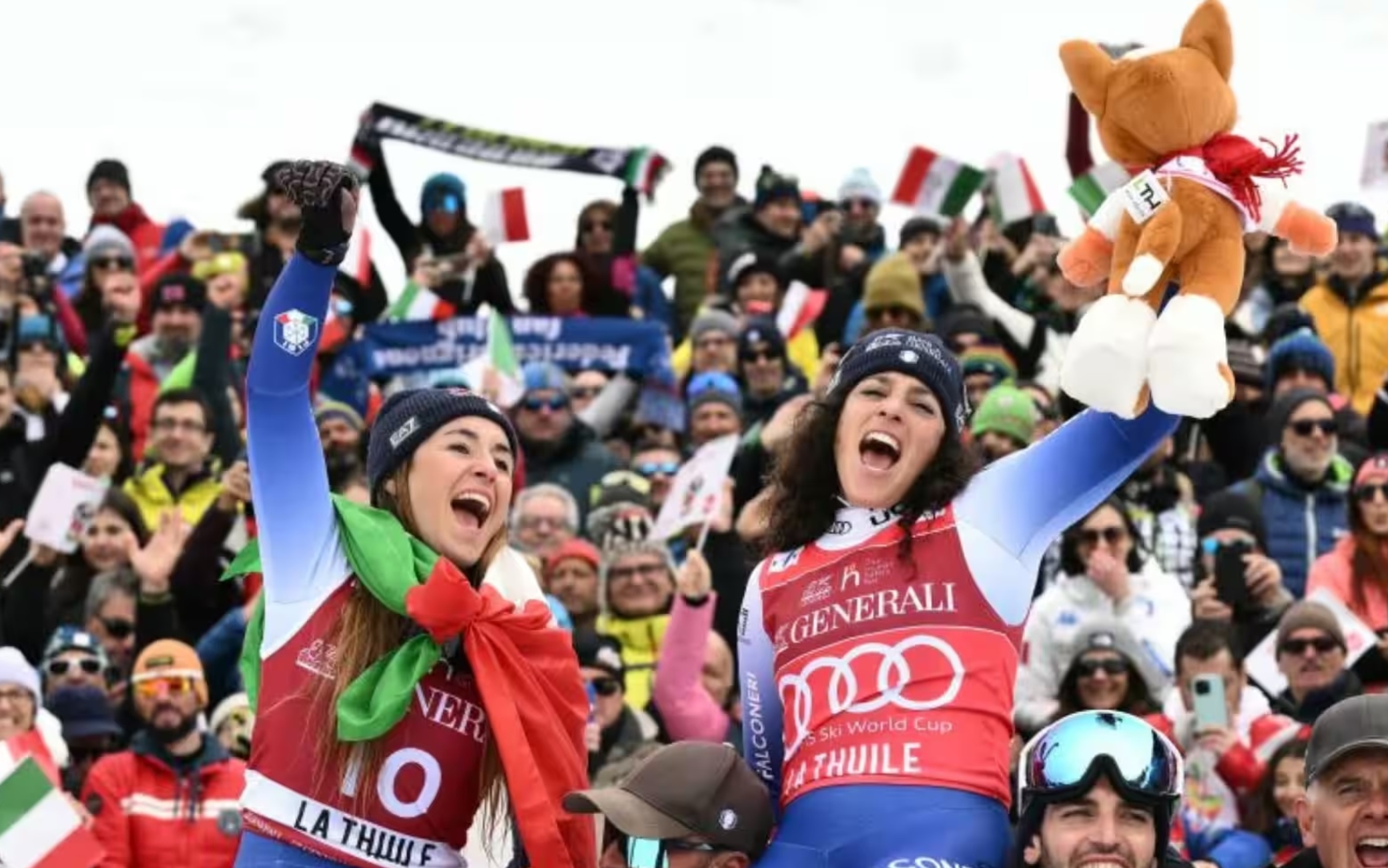 Sci alpino, Federica Brignone terza nel SuperG di St. Anton. Vince ...