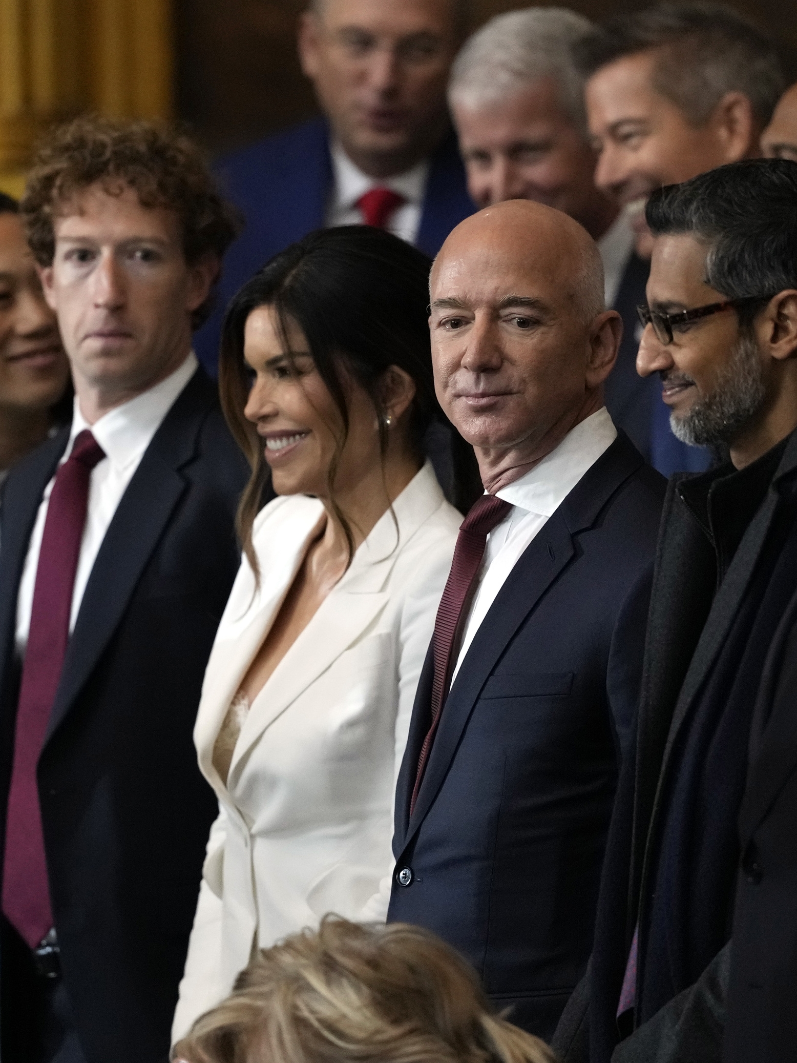 Insediamento Trump, i magnati delle big tech americane presenti alla ...