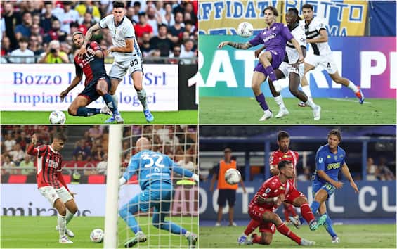 Serie A, 1^ giornata: risultati, gol e highlights delle partite di oggi ...