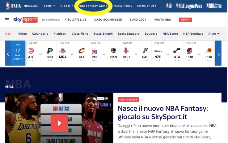 NBA Fantasy, il regolamento del gioco | Sky Sport