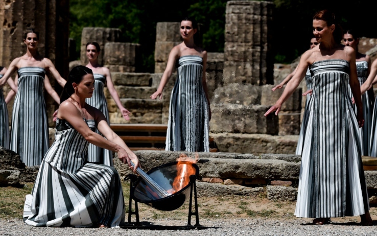 Olimpiadi Parigi 2024, oggi a Olimpia la cerimonia di accensione della ...