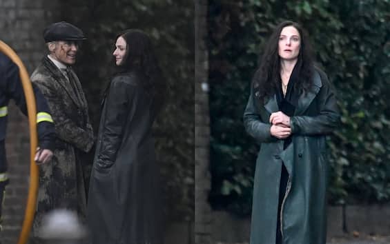Peaky Blinders, Rebecca Ferguson è bruna nella prima foto con Cillian ...