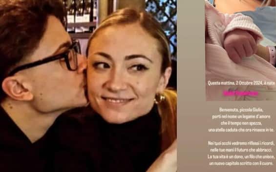 Giulia Tramontano, il fratello diventa papà e chiama la figlia come la ...