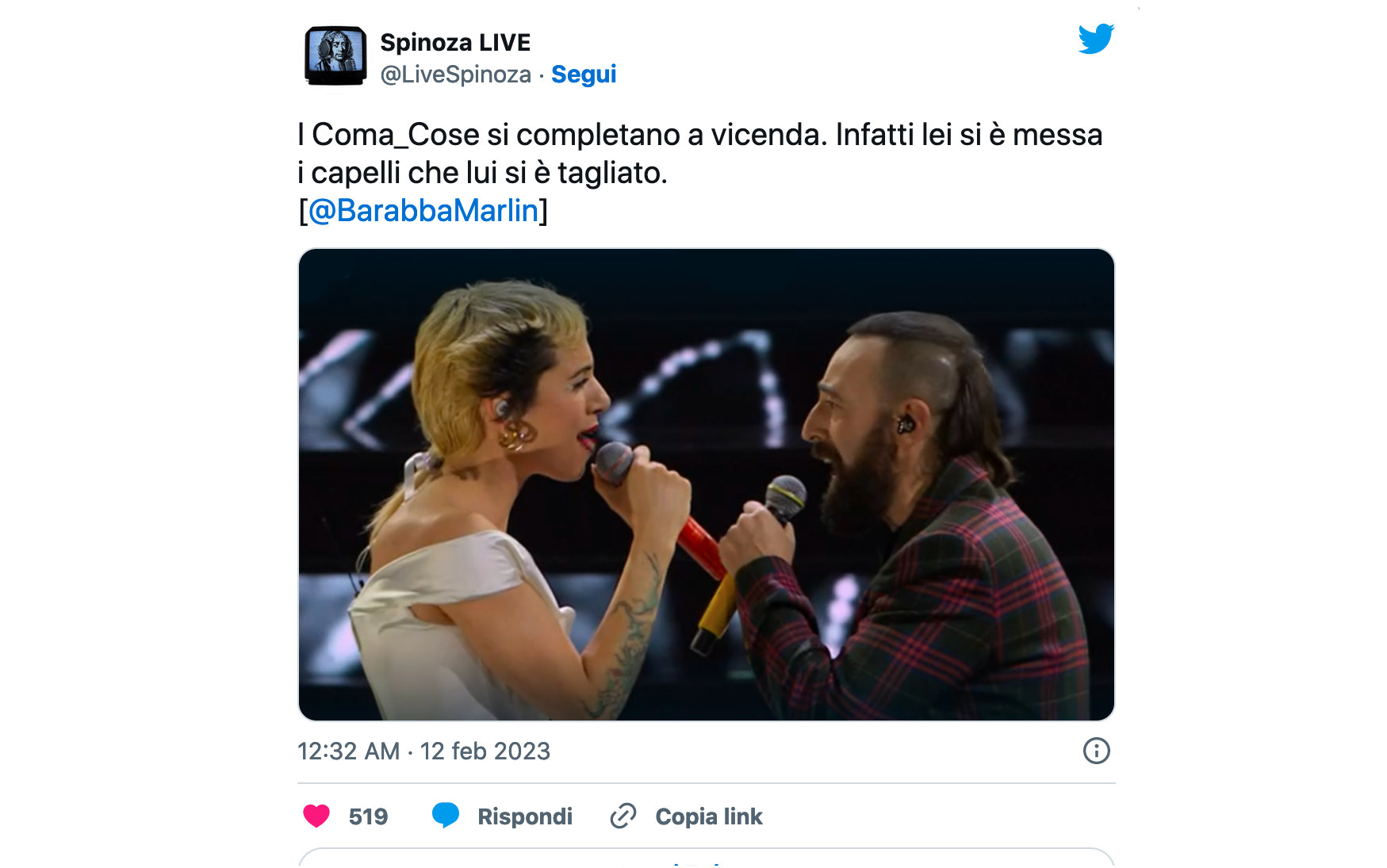 Sanremo 2023, i meme più divertenti sulla finale del Festival. FOTO ...