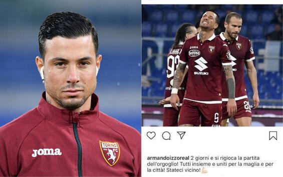 Torino, Izzo: 'Stateci vicino'. Poi il difensore elimina il post da ...