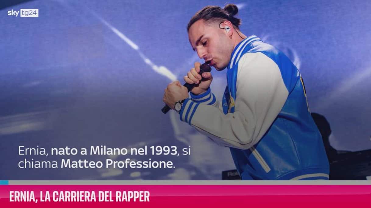 Ernia, la carriera del rapper | Video Sky TG24