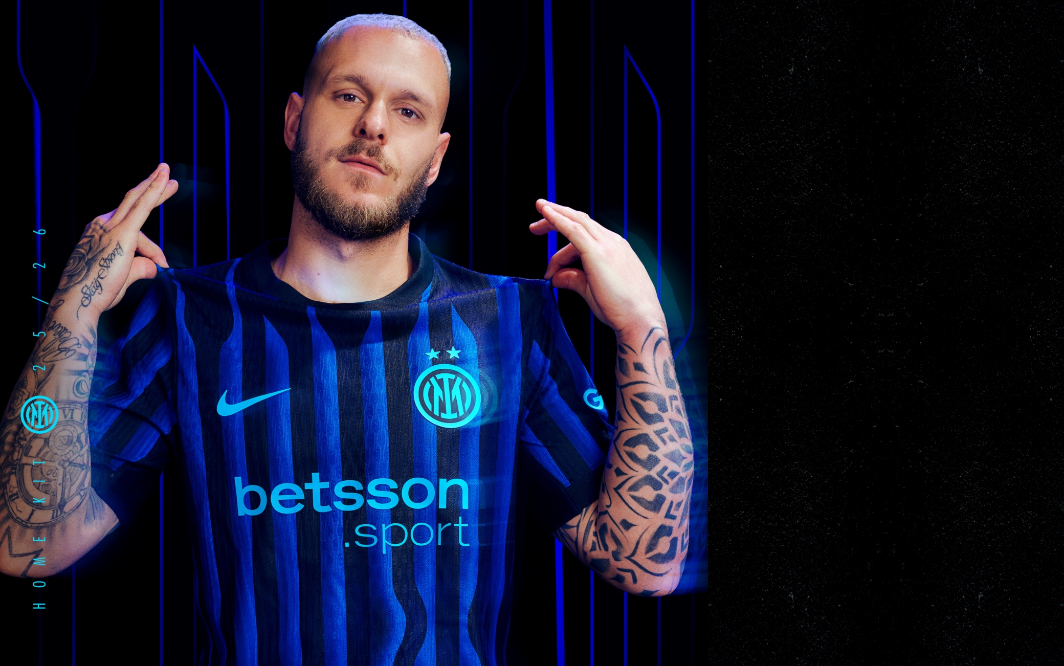 Inter, nuova prima maglia 2025 2026 presentata ufficialmente. foto ...