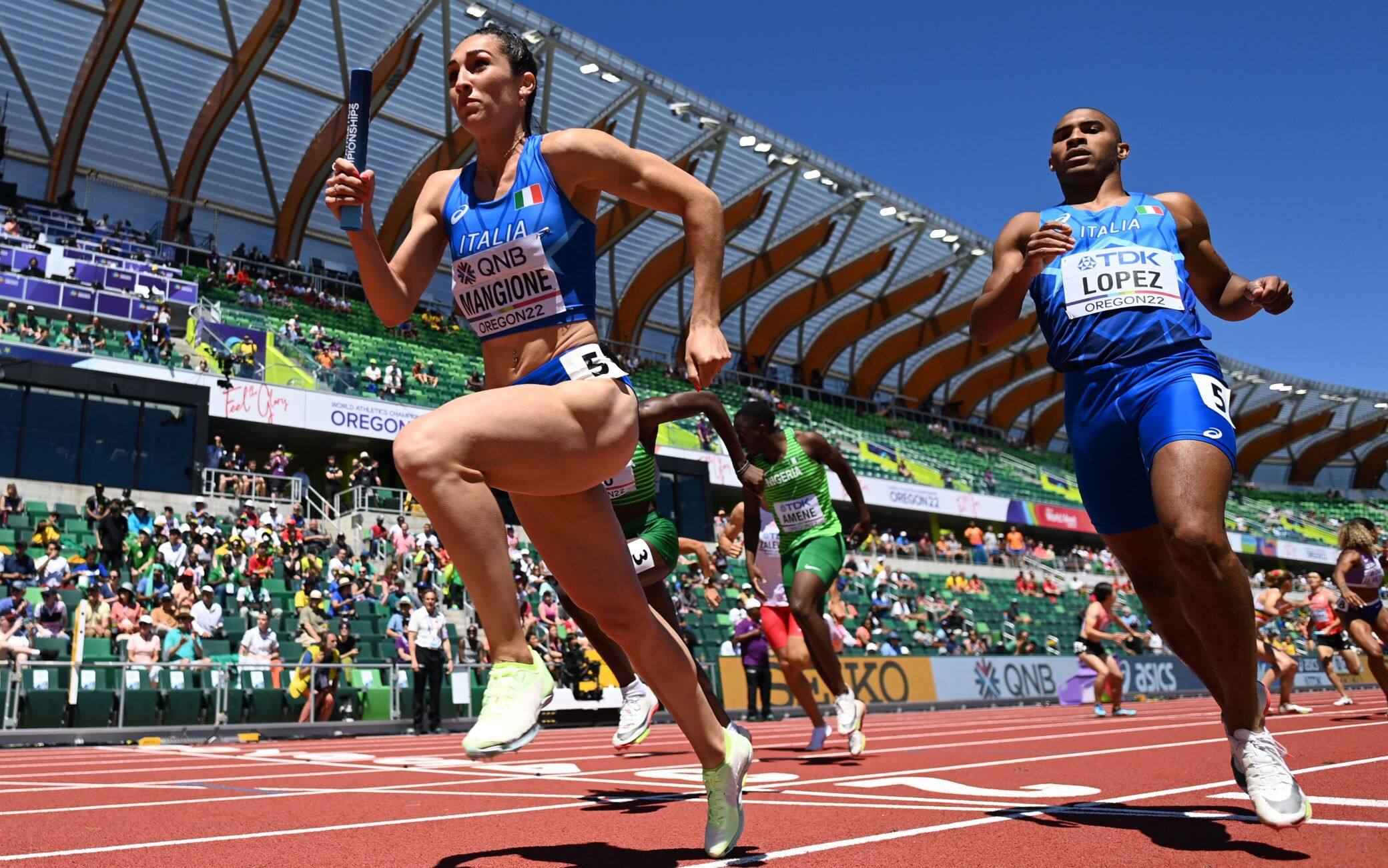 Mondiali Atletica, i risultati di oggi: staffetta 4x400 mista azzurra 7 ...