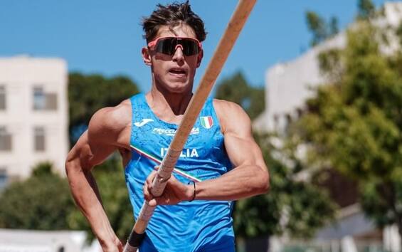 Atletica, Europei Under 20 2023: Bertelli oro nel salto con l'asta ... Atletica, Europei Under 20 2023: Bertelli oro nel salto con l'asta ...