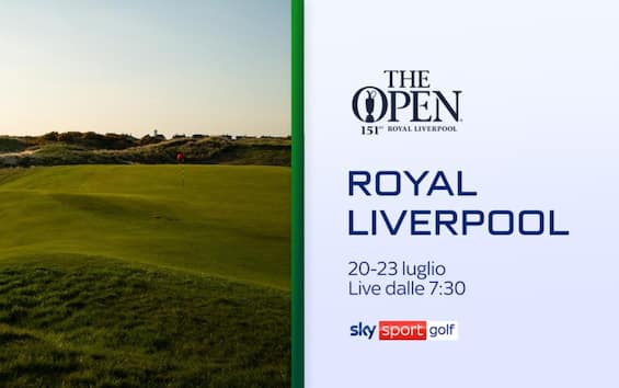 Golf, The Open Championship-2023 su Sky: date e orari torneo | Sky Sport
