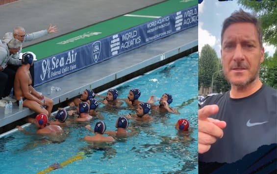 Mondiali di nuoto, l'augurio di Totti al Settebello: 'Forza e onore ...