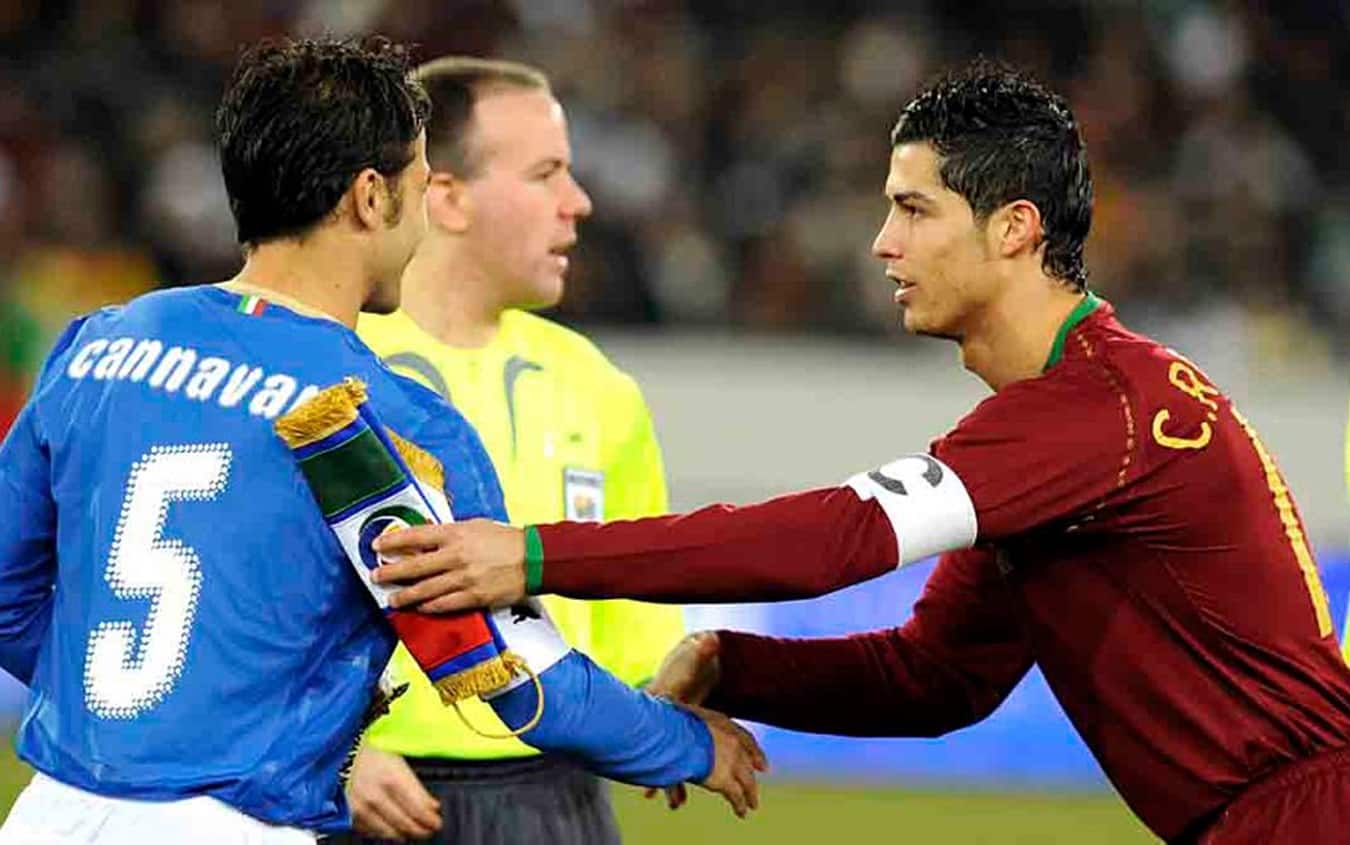 Cannavaro e Ronaldo su Instagram ricordano la foto con Maldini: 'La più ...