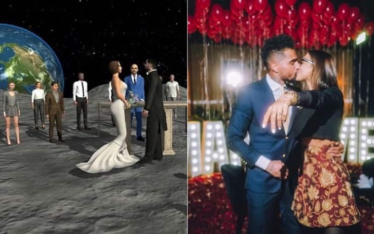 Prince Boateng, matrimonio nel Metaverso con Valentina Fradegrada | Sky ...