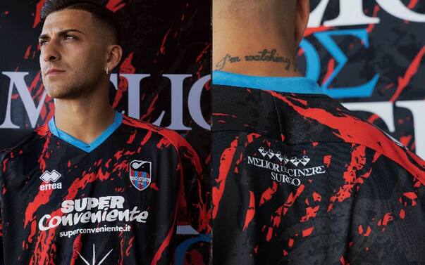 Catania, la nuova maglia ispirata all'Etna | Sky Sport