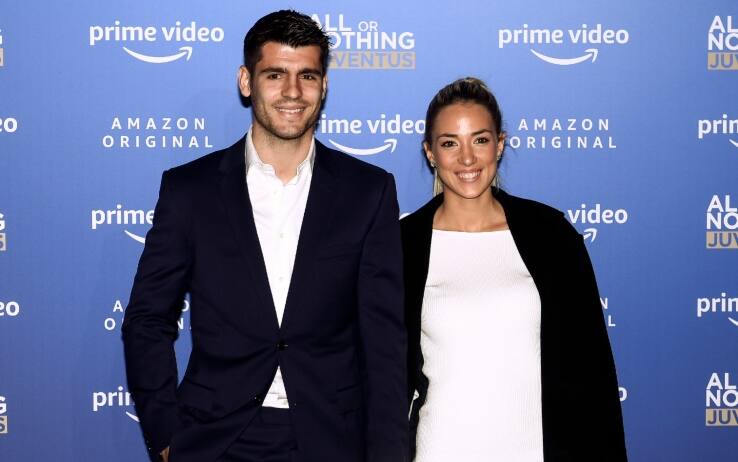 Morata, la moglie Alice in terapia intensiva dopo il parto della figlia ...