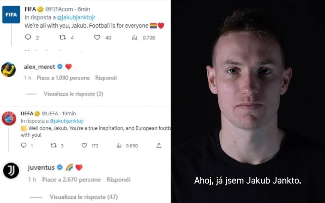 Jakub Jankto fa coming out, le reazioni del mondo del calcio | Sky Sport