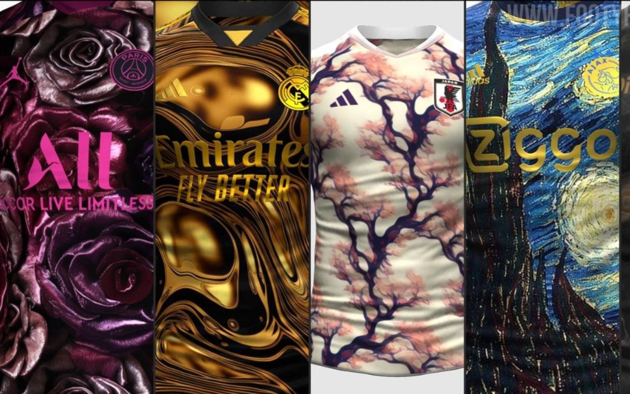 Maglie calcio disegnate dall'intelligenza artificiale: le più belle ...