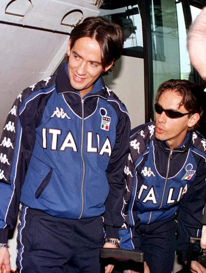 Pippo Inzaghi compie 50 anni, la carriera e i gol: dal Milan alla ...