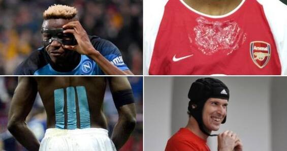 Maschere, caschi e bende: quando l'accessorio diventa icona | Sky Sport