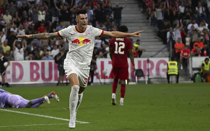 Benjamin Sesko, chi è l'attaccante della Slovenia e del Salisburgo ...