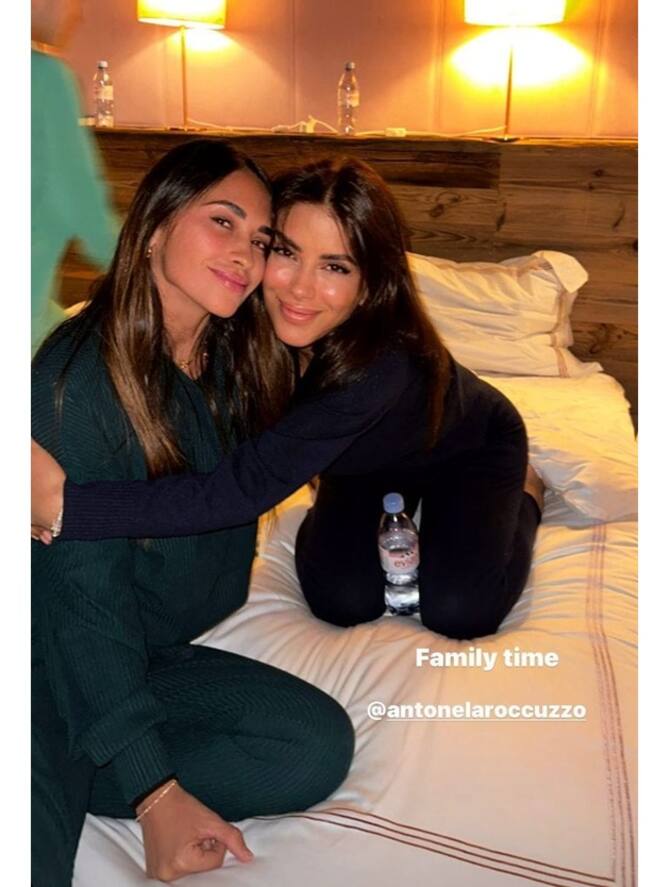 Messi, la moglie Antonela Roccuzzo e i figli in vacanza in Svizzera ...