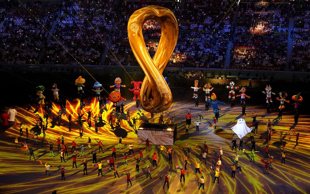 Mondiali 2022, la cerimonia di inaugurazione allo stadio Al-Bayt. FOTO ...