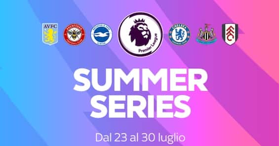 Premier League Summer Series su Sky, calendario partite: date e orari ...