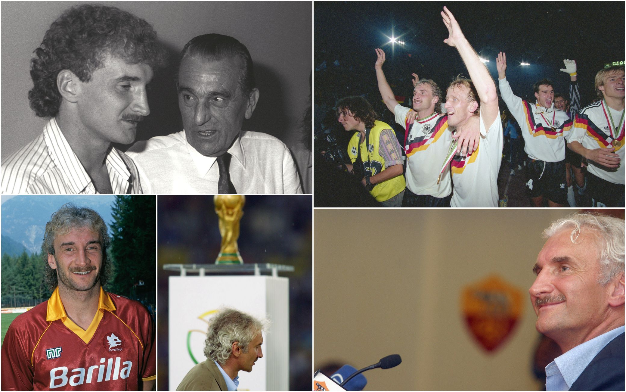 Rudi Völler, il 'tedesco volante' della Roma compie 60 anni: la sua ...