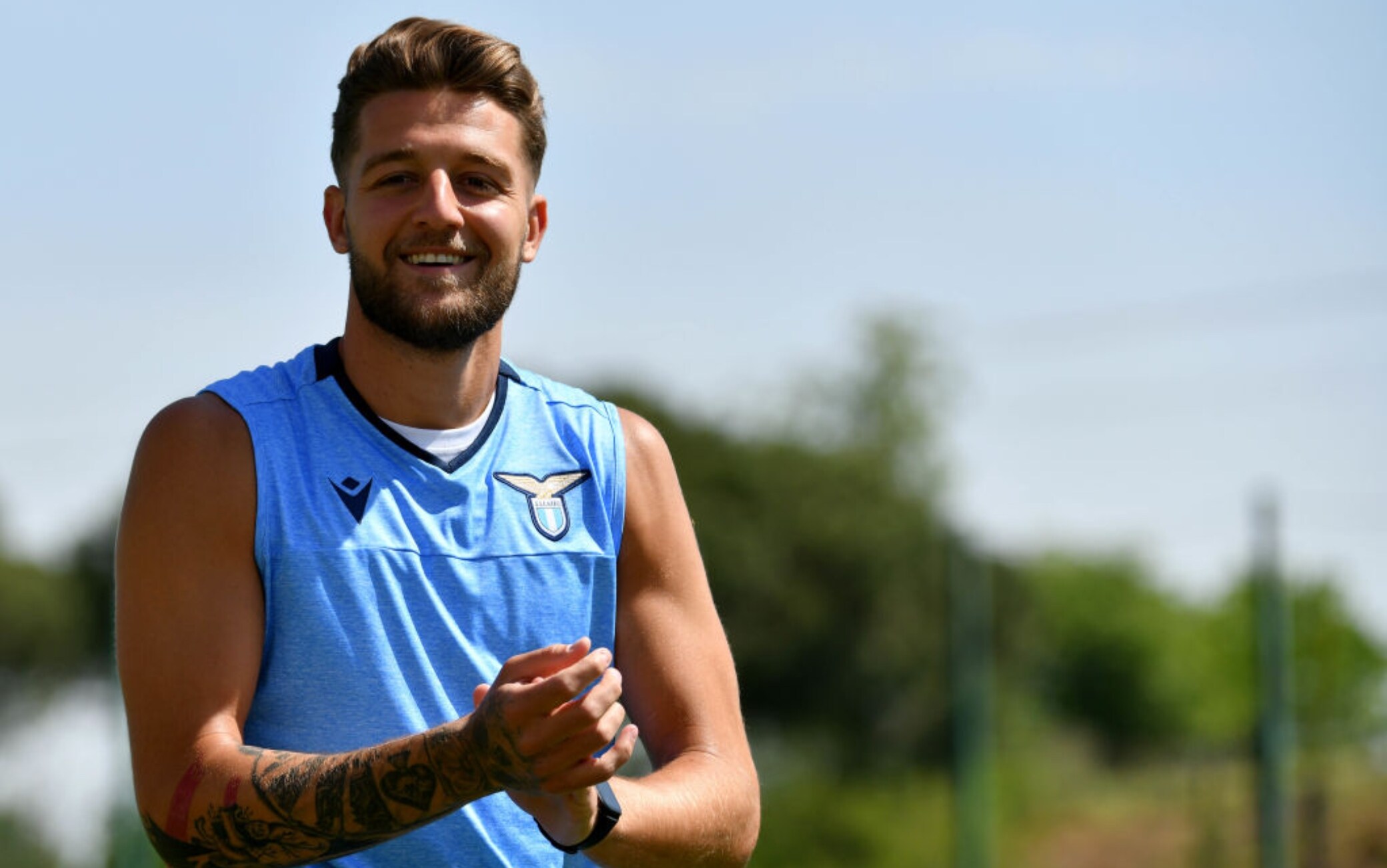 Lazio, Milinkovic-Savic: solo una botta al ginocchio. Risonanza ...