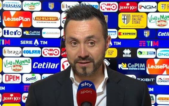 De Zerbi dopo Parma-Sassuolo: 'Andrò via, ma non sono felice. Di più ...