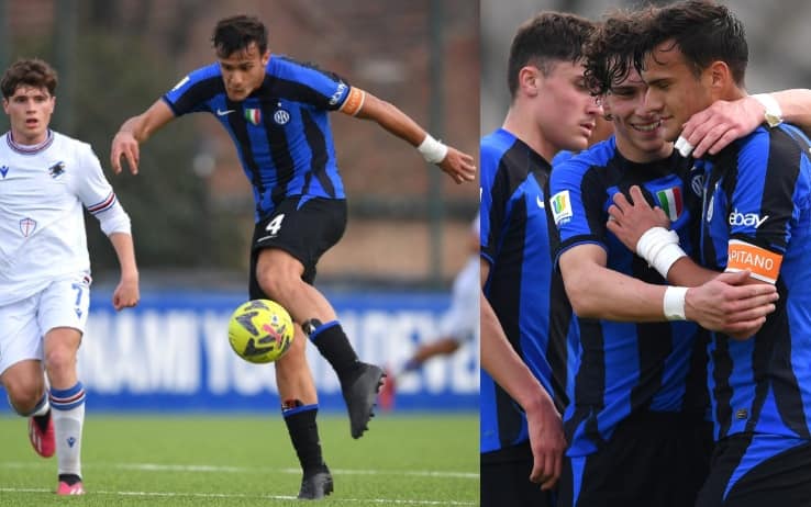 Aleksandar Stankovic, gol con l'Inter Primavera contro la Sampdoria ...