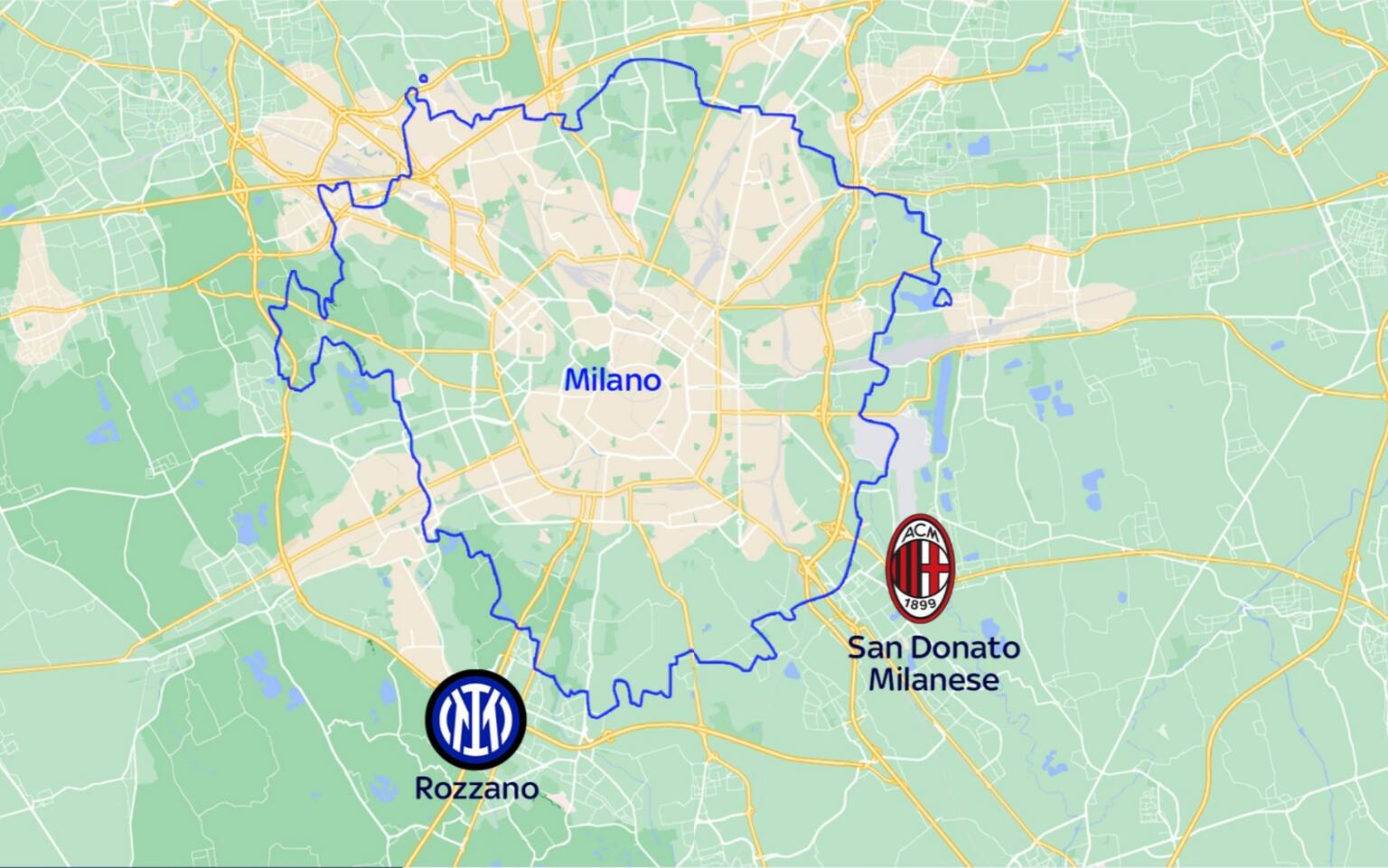 Nuovo stadio Milan e Inter: news su progetti San Donato e Rozzano e su ...
