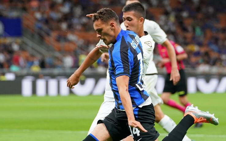 Kristjan Asllani, chi è il centrocampista dell'Inter | Sky Sport