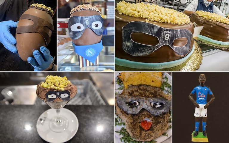 Napoli, è Osimhen-mania: dalle uova di Pasqua alle torte. FOTO | Sky Sport