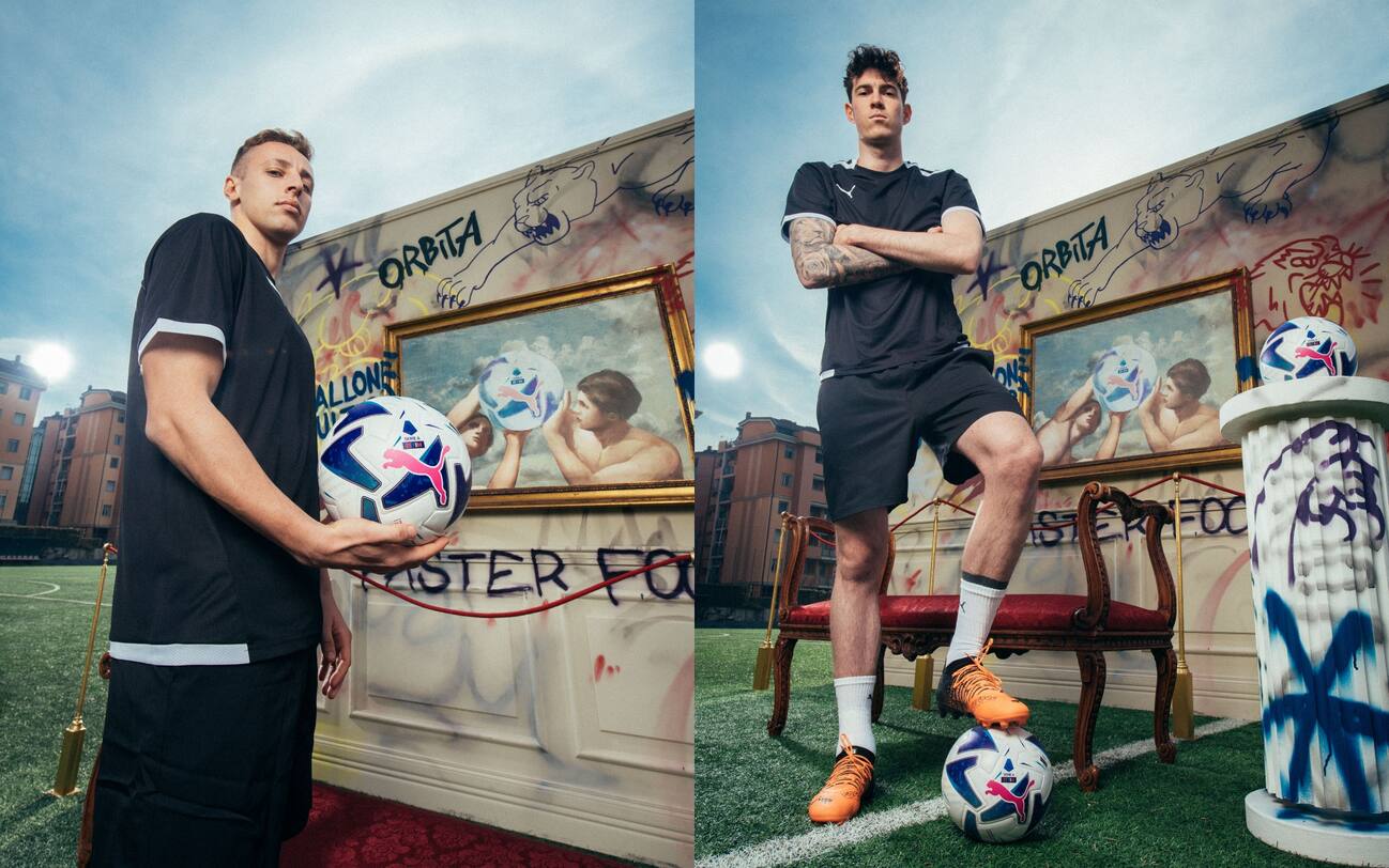 Serie A 2022 2023, il nuovo pallone 'orbita'. Foto | Sky Sport