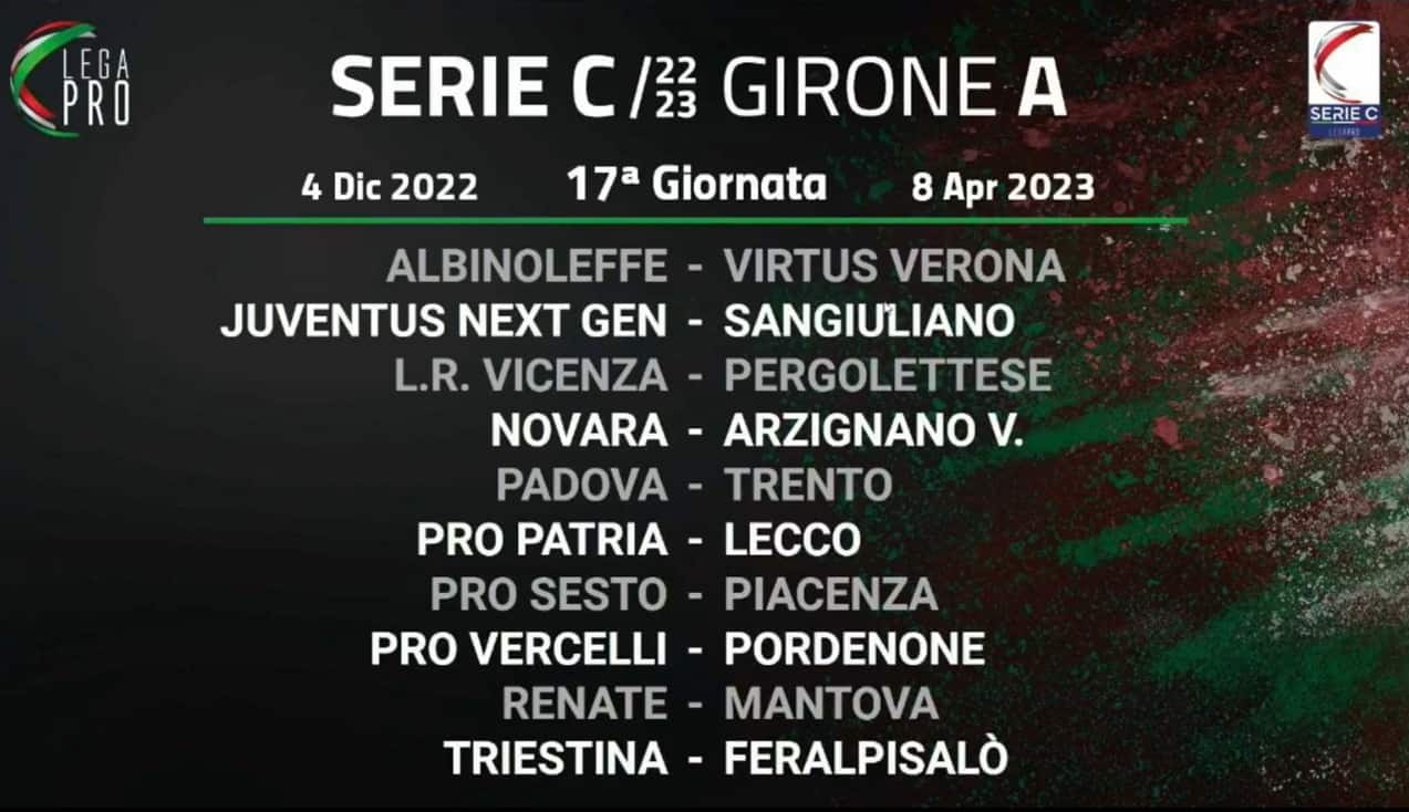 Serie C, il calendario 2022 2023 del girone A | Sky Sport