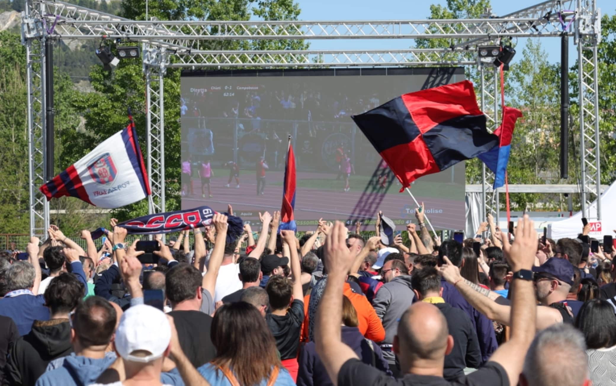 Campobasso promosso in Serie C: città in festa, la proprietà americana ...