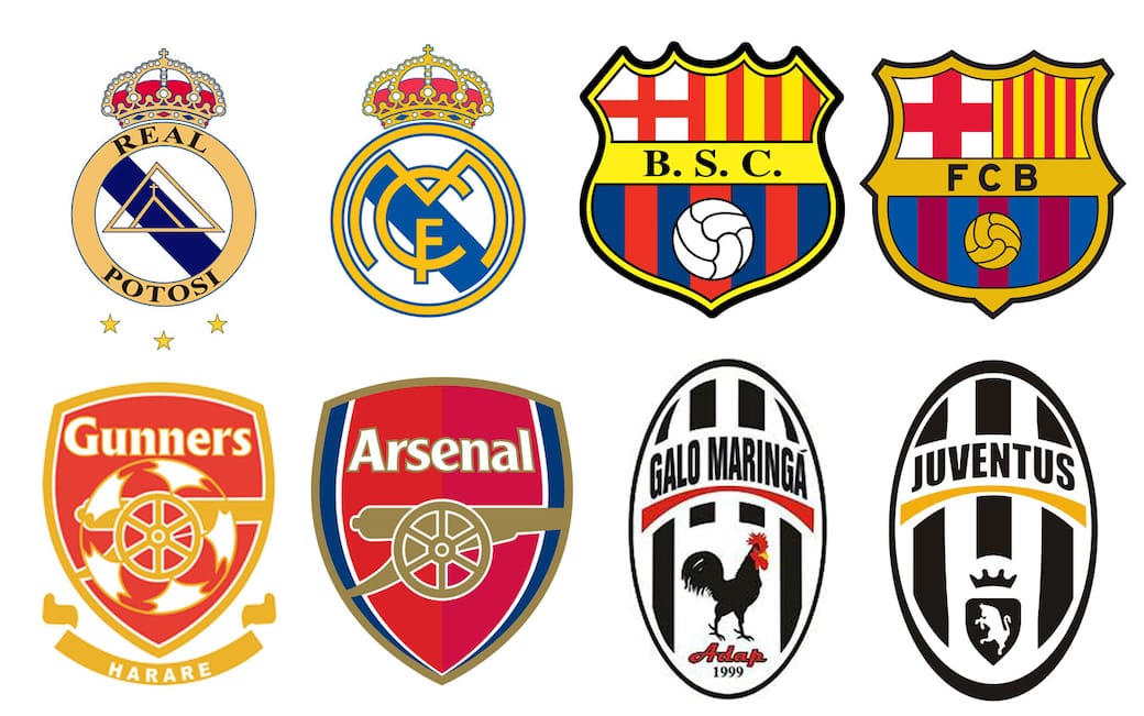 Calcio, le squadre sconosciute che si ispirano a grandi club per i ...