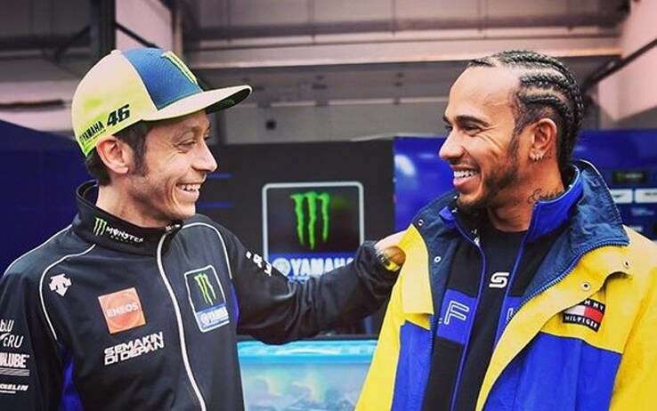 Rossi, complimenti a Hamilton: 'Bravo per i 7 titoli, mi frega sulle ...