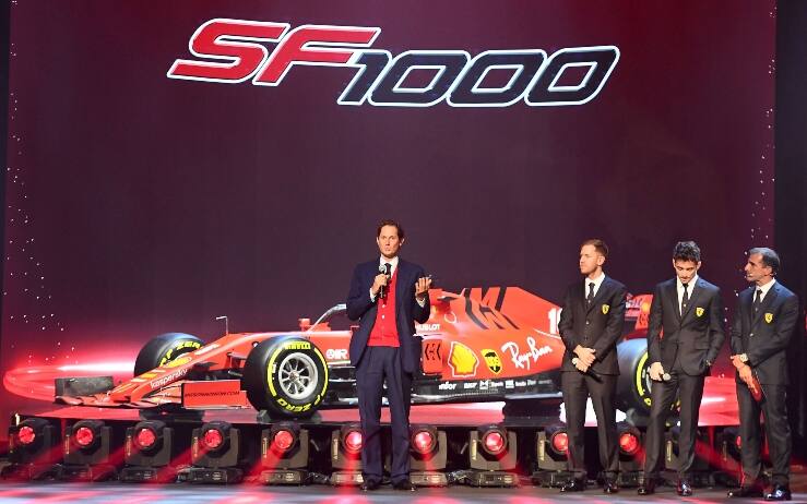 Presentazione Ferrari F1 2020: le foto della nuova SF1000 per il ...