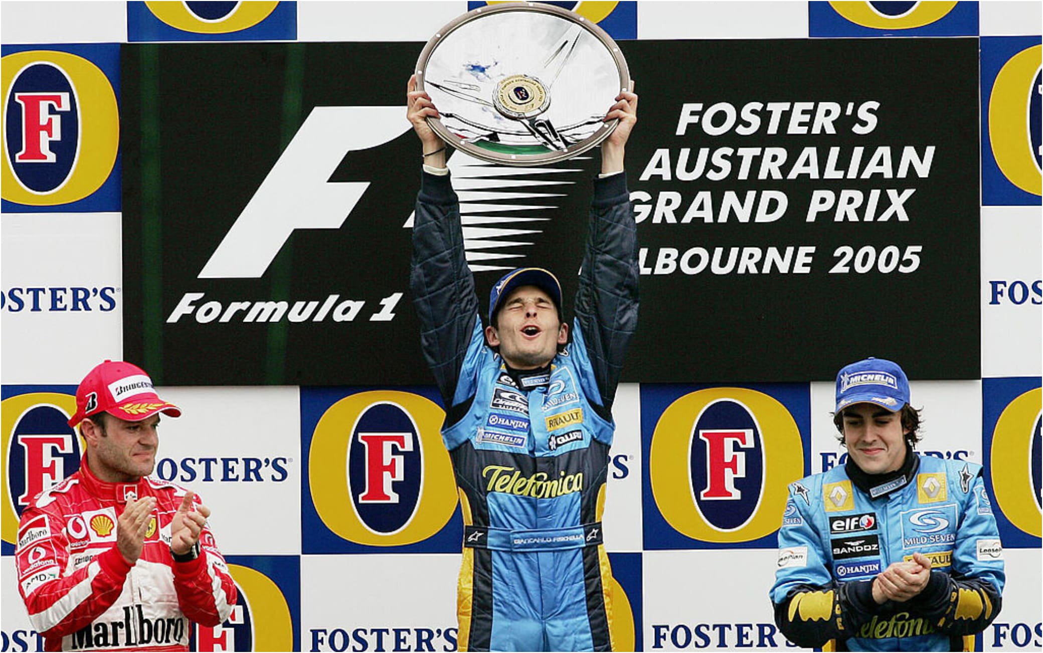 Formula 1, Giancarlo Fisichella e la vittoria al GP d'Australia 2005 ...