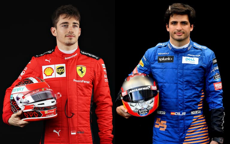 Sainz e Leclerc, la coppia di piloti Ferrari nel 2021 | Sky Sport