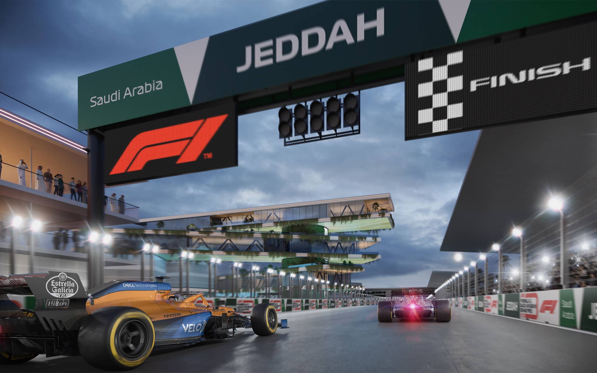 Formula 1, GP dell'Arabia Saudita: come sarà il circuito di Jeddah per ...