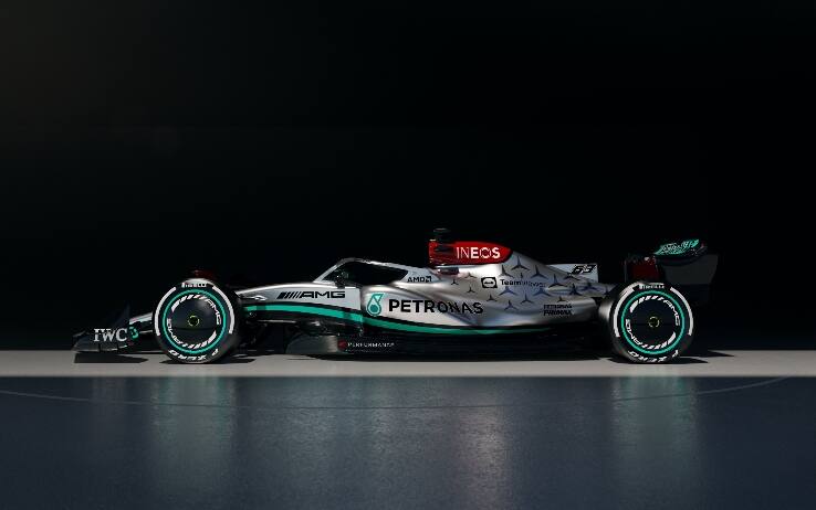 Presentazione Mercedes F1 2022: foto e video della monoposto per il ...