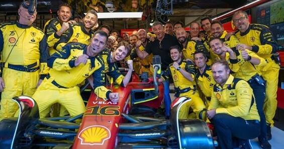 F1 GP Monza, Ferrari: Sylvester Stallone ospite nel box. VIDEO | Sky Sport