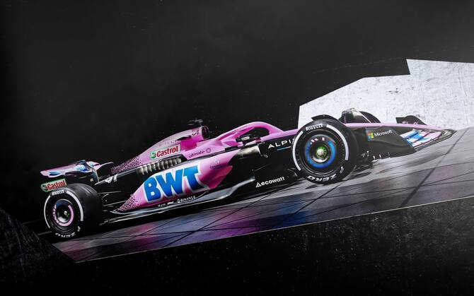 Presentazione Alpine F1 2023: le foto della monoposto | Sky Sport