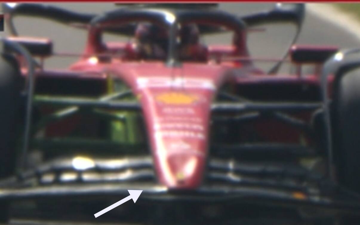 Ferrari, spunta di nuovo il buco sul muso della SF-23. I rivali si sono ...